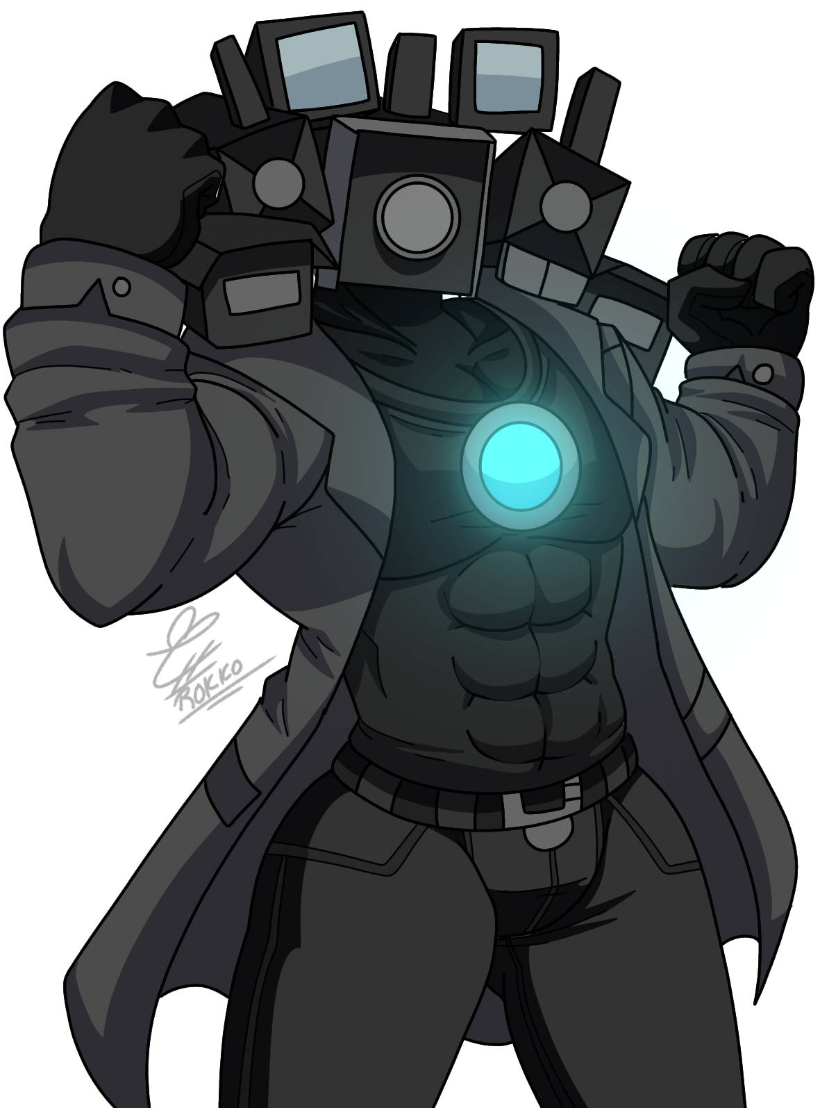 Camera Man Titan By Kiwipandoru On Deviantart