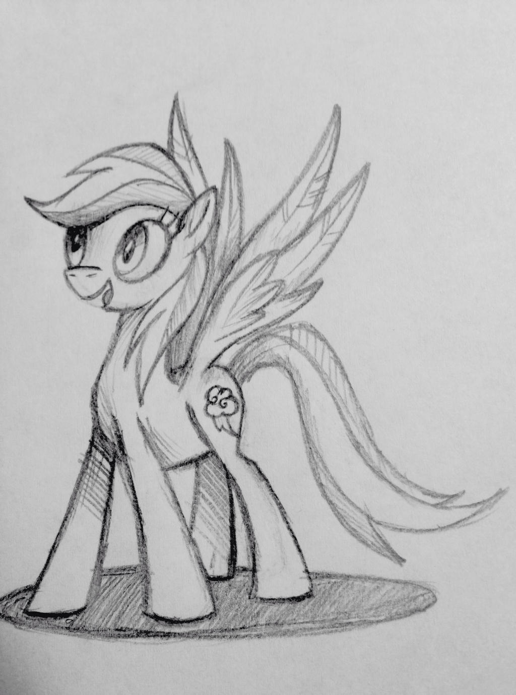 Mlp Sketch By Levvyfox On Deviantart
