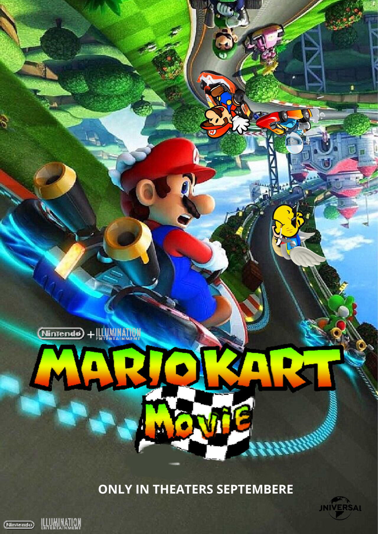 Mario Kart Movie Fan Artmario Kart Le Film Fan Ar By Neonx98 On Deviantart
