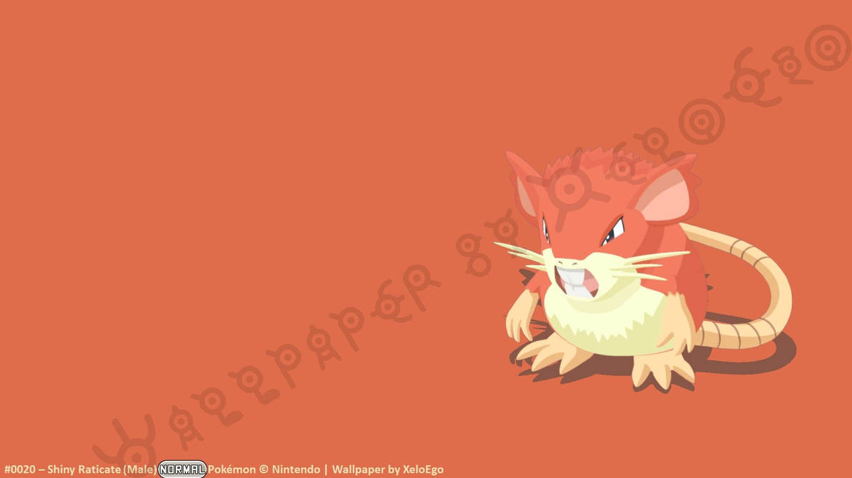 Sleep Menu 0020 1 M S Shiny Raticate Male By Fhilb On Deviantart