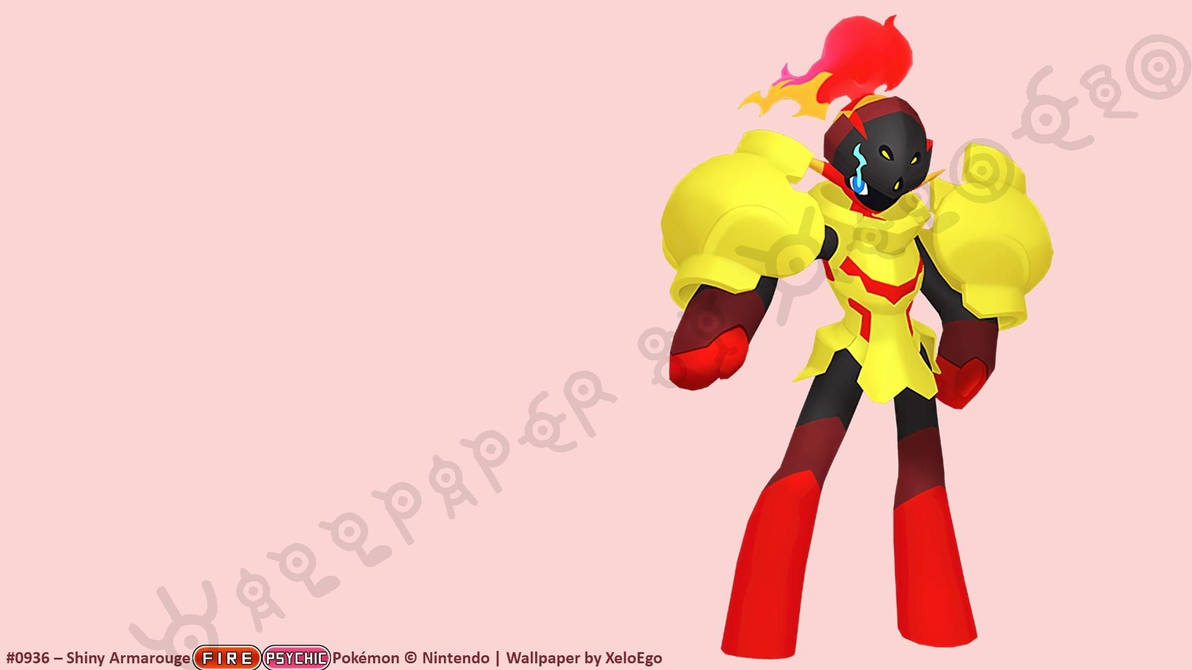 Home #0936 1 s - Shiny Armarouge by Fhilb on DeviantArt Home #0936 1 s - Shiny Armarouge by Fhilb on DeviantArt