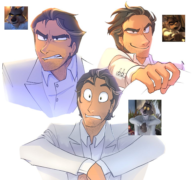 Mr Wolf From Bad Guys By Blacktiger273 On Deviantart