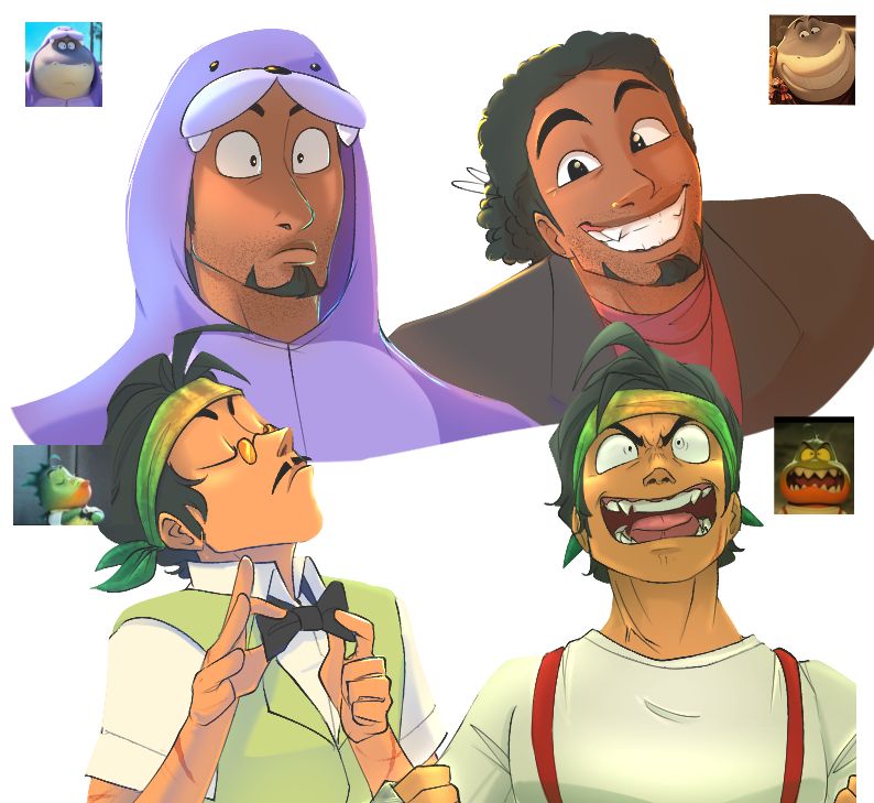 Mr Shark And Mr Piranha From Bad Guys By Btanimator On Deviantart