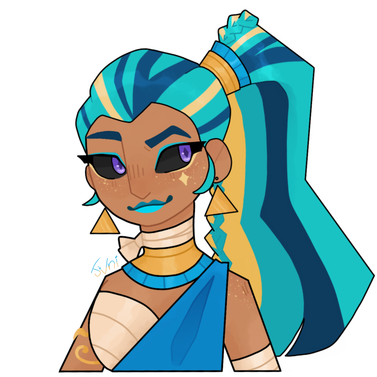 Nefera De Nile Design By Socialartistleap On Deviantart