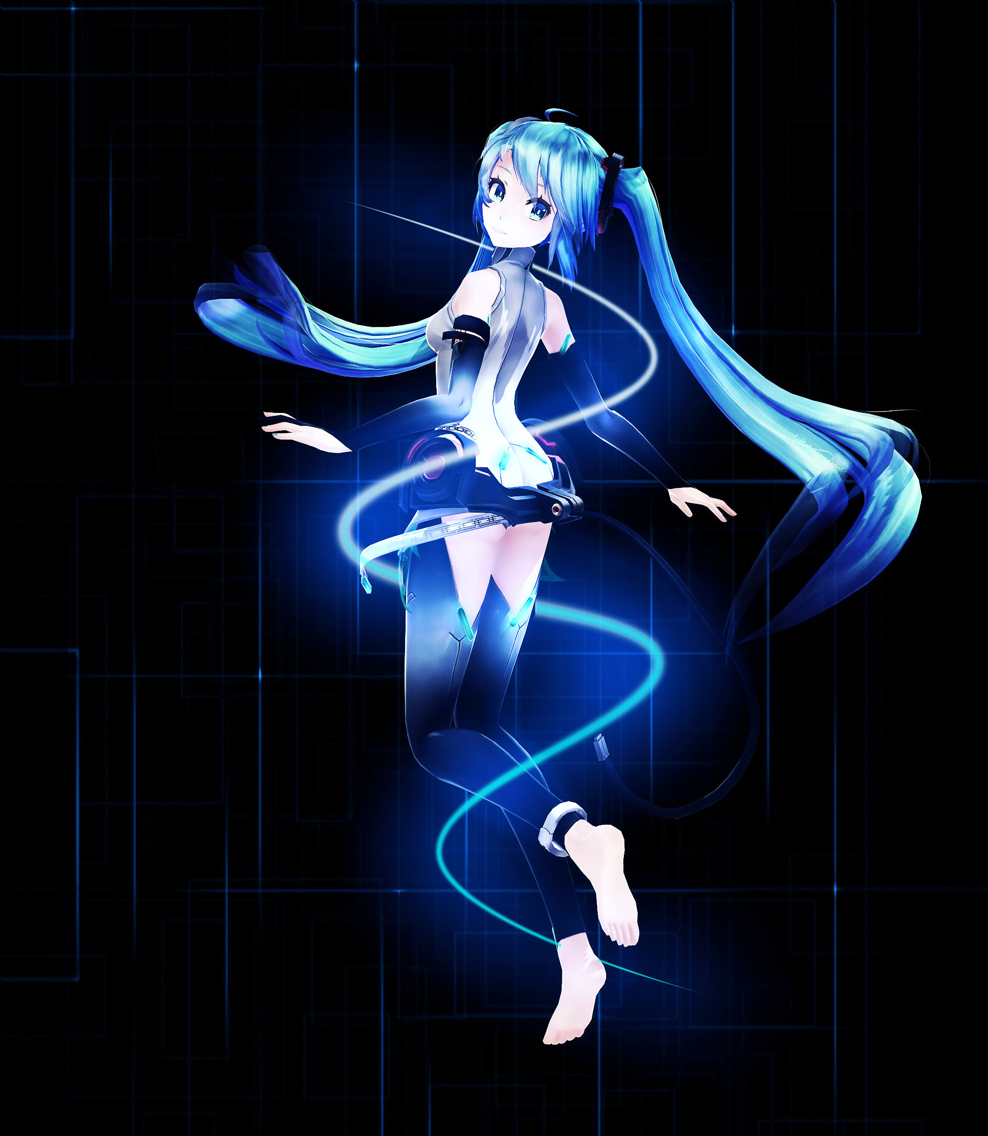 ~mmd~hatsune Miku By 1dashulya Stepanova1 On Deviantart
