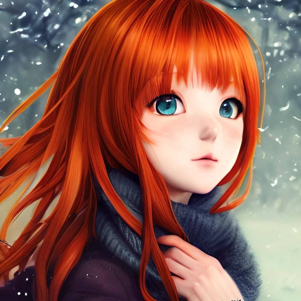 Ginger Anime Girl By Zakescorner On Deviantart