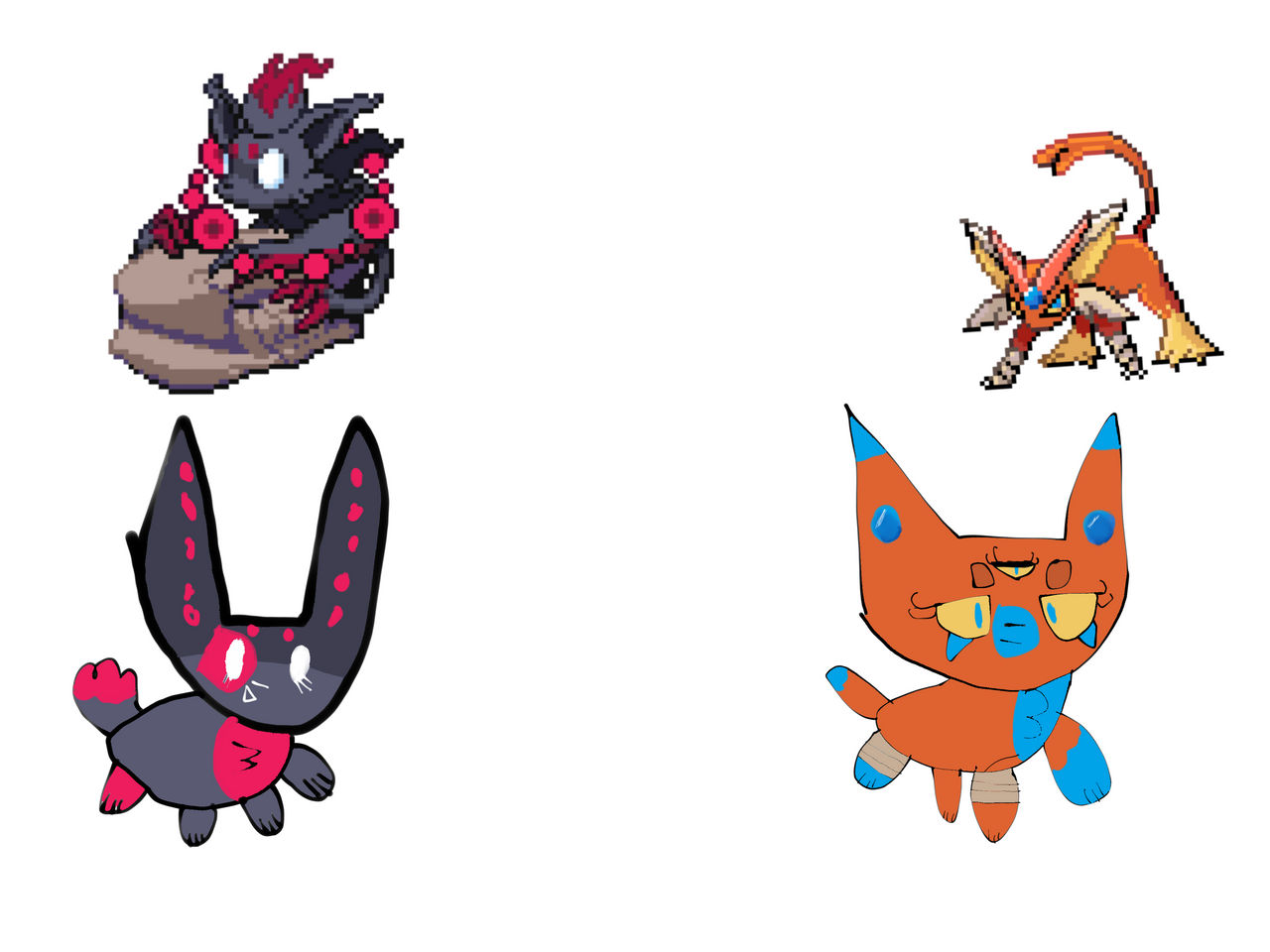 Pokemon Fusion Adopts By Blitzkitten1 On Deviantart