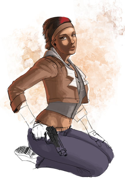 Alyx Vance Wip By Hyptosis On Deviantart