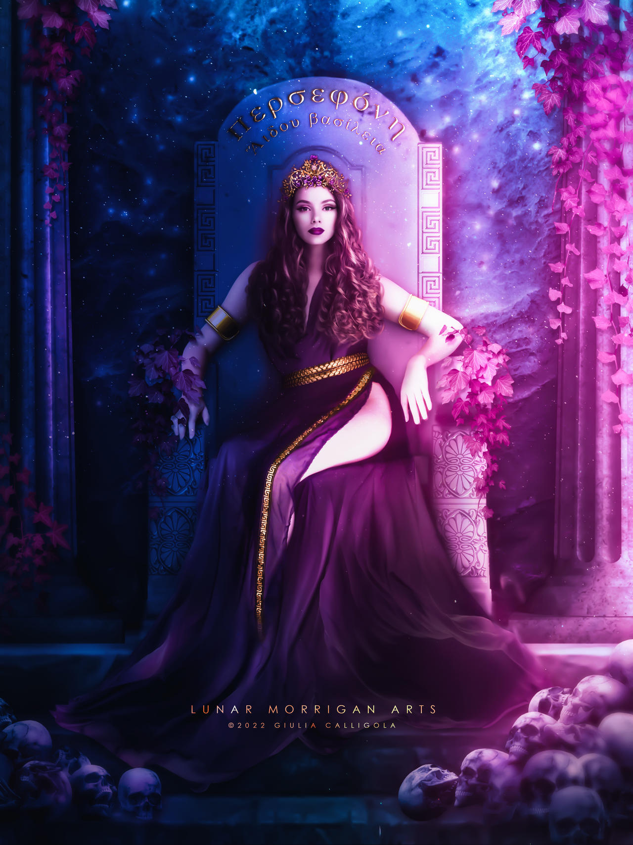 Persephone Queen Of The Underworld By Lunarmorrigan On Deviantart