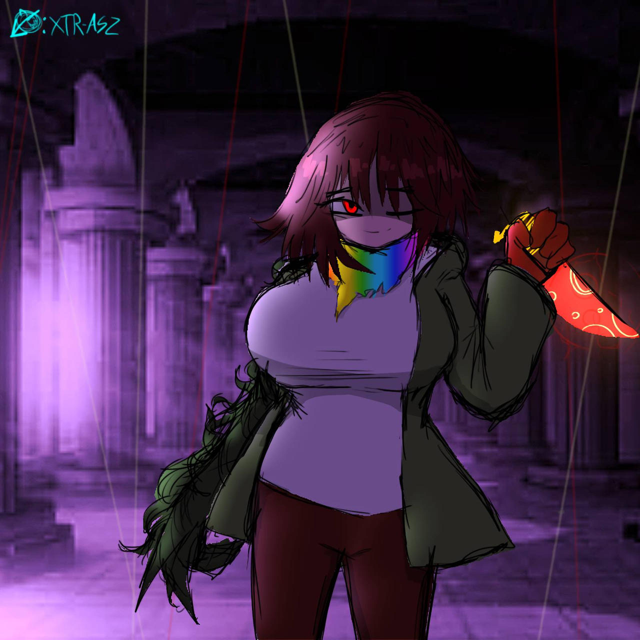 Storyshift Chara Fem Version By Cckung24 On Deviantart