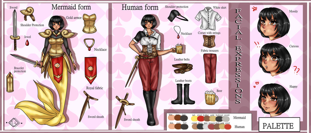 Chloe Reference Sheet Commission By Thatdude1993 On Deviantart
