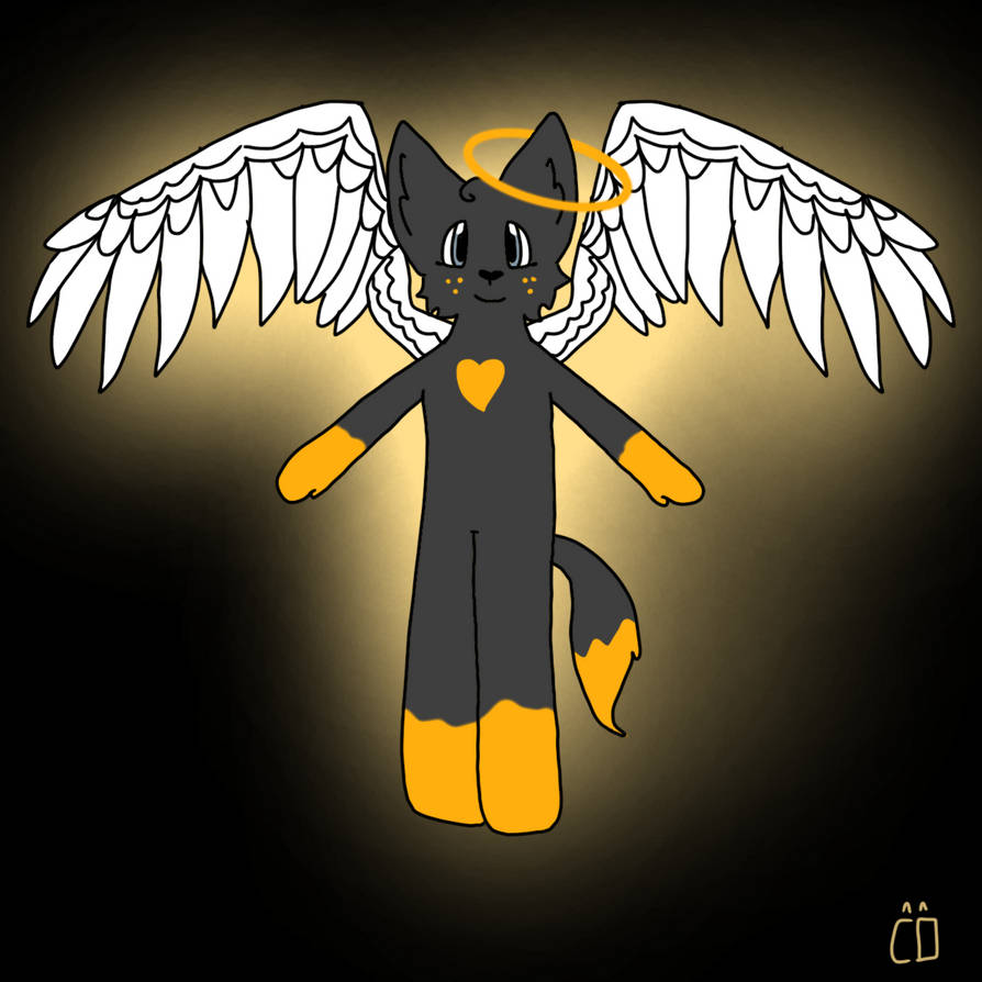 A Little Angel By Cubedoesart On Deviantart
