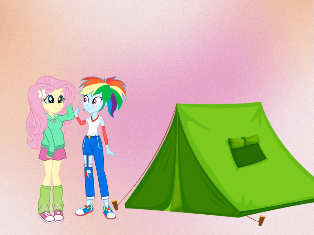 Rainbowdash And Fluttershy Love Camping By Dragondaddy7272 On Deviantart