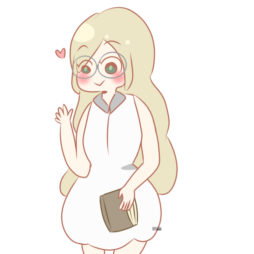Cute Bookworm By Kittenpixel On Deviantart