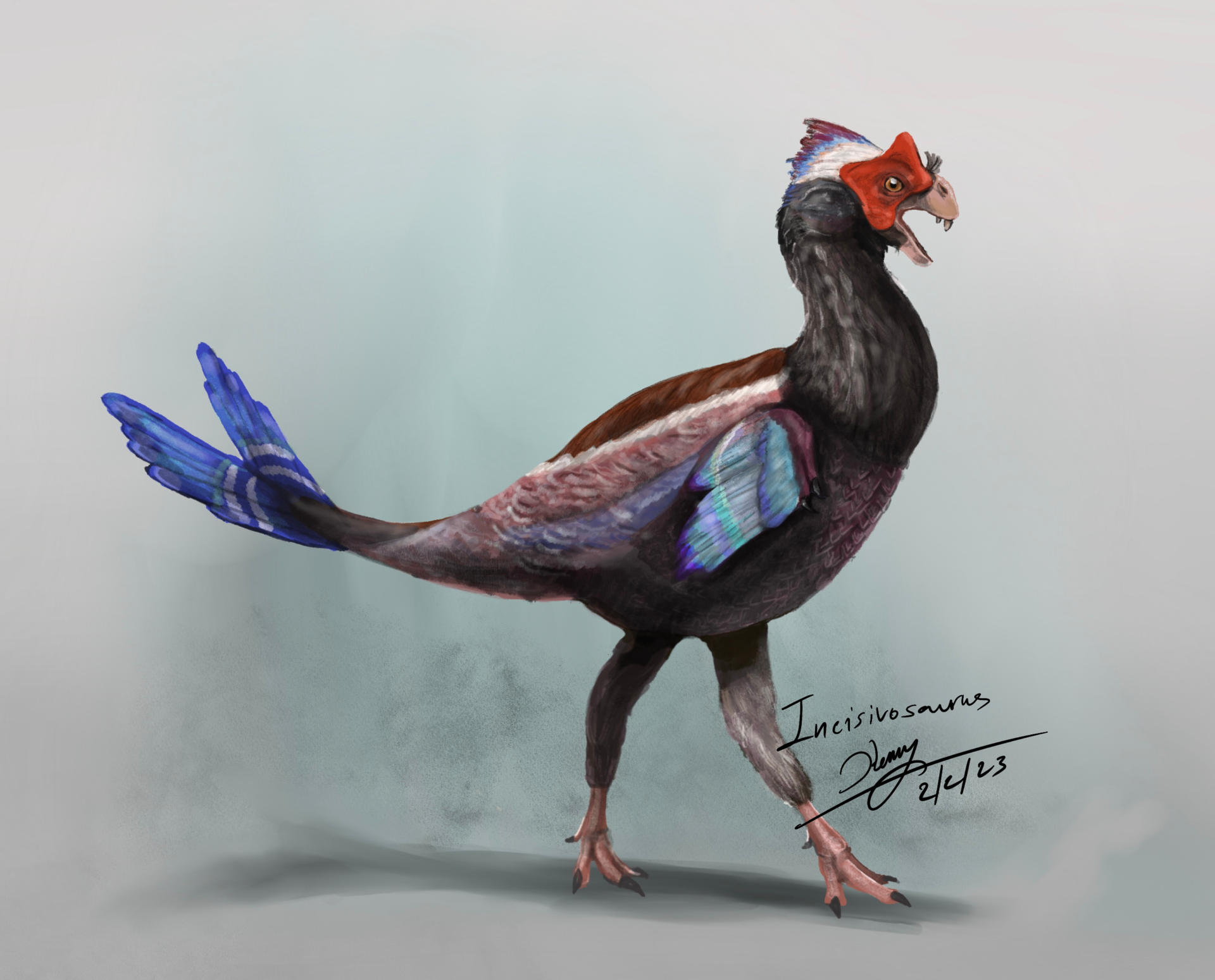 Incisivosaurus sketch by Kendiplo on DeviantArt Incisivosaurus sketch by Kendiplo on DeviantArt
