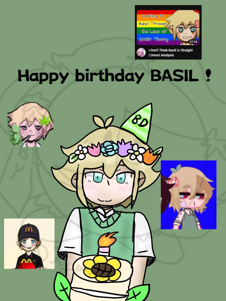 Happy Birthday Basil By Kabiiiiomori On Deviantart