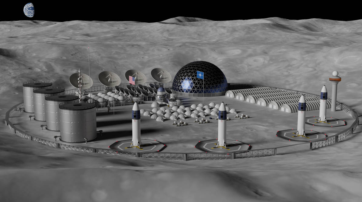 Artemis Base Camp Scott Crater By Quintessencereality2 On Deviantart