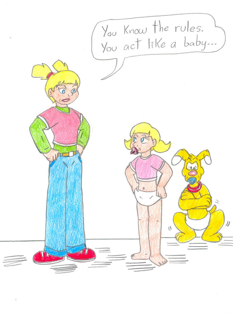 Diaper Punishment By Jose Ramiro On Deviantart