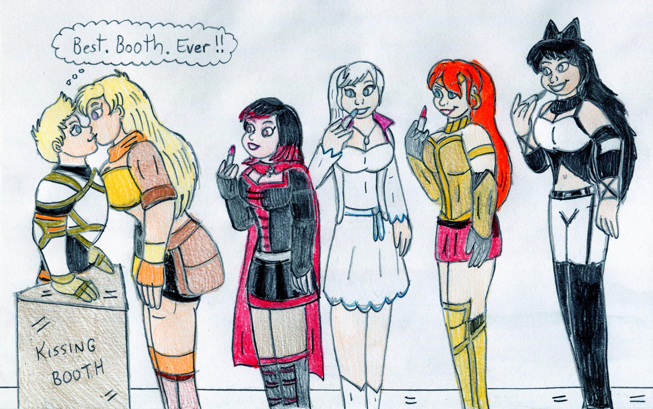 Rwby Kissing Booth By Jose Ramiro On Deviantart