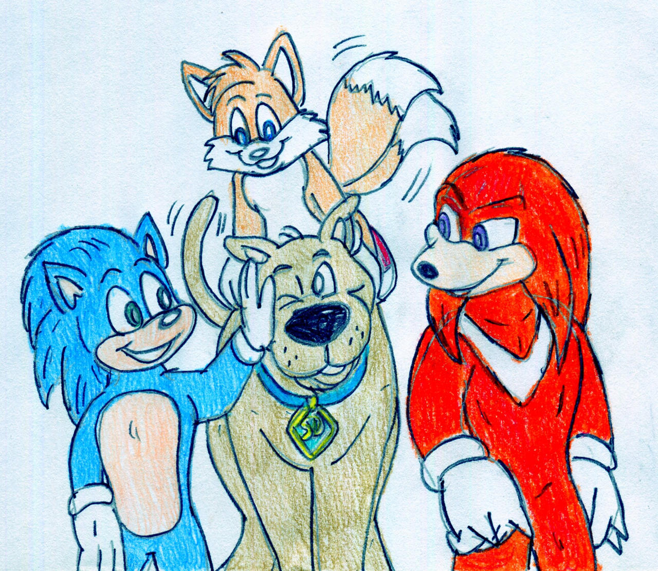 Scooby Sonic Doo By Jose Ramiro On Deviantart