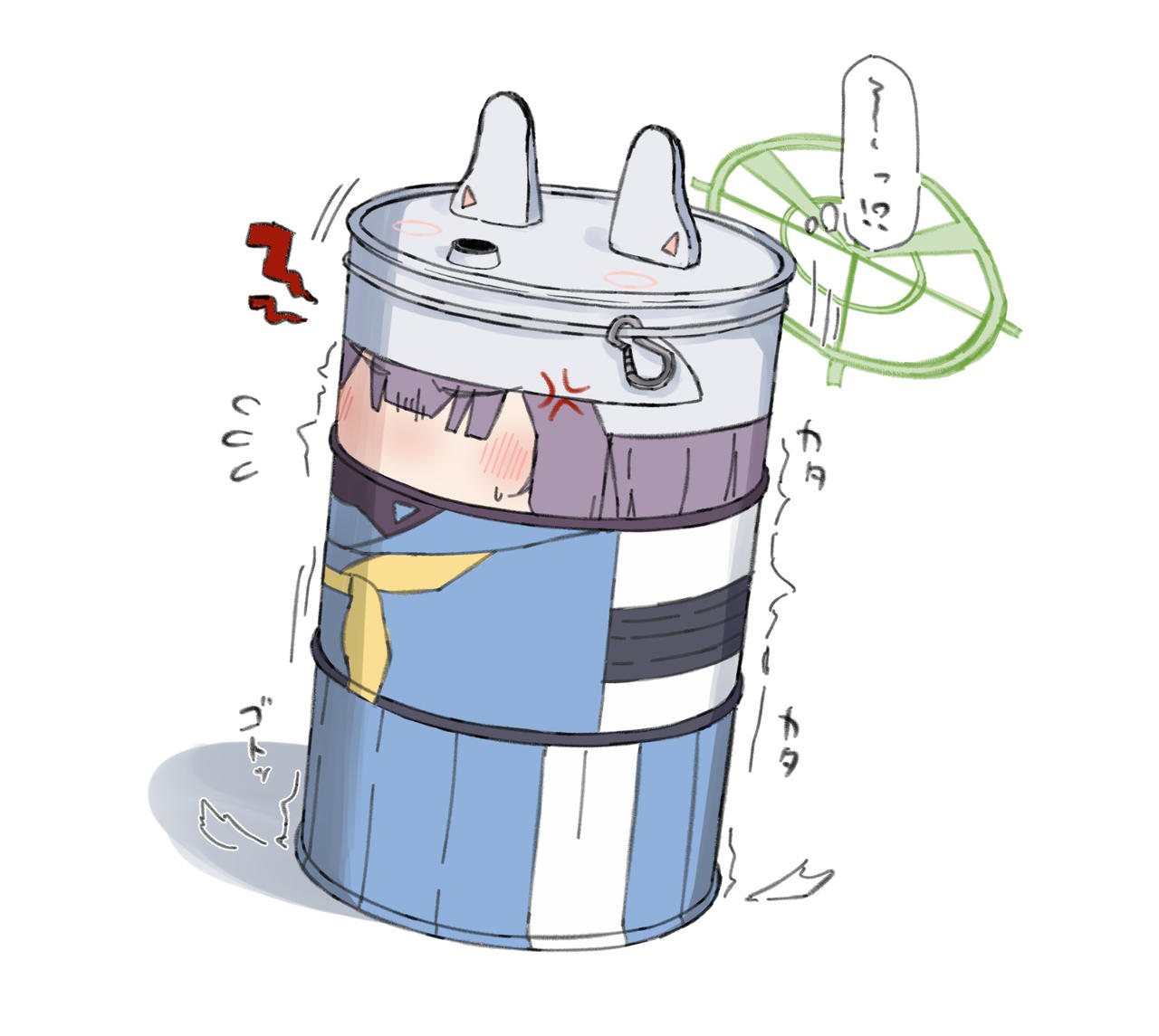 Girl Transformed Into A Barrel By Ytyure On Deviantart