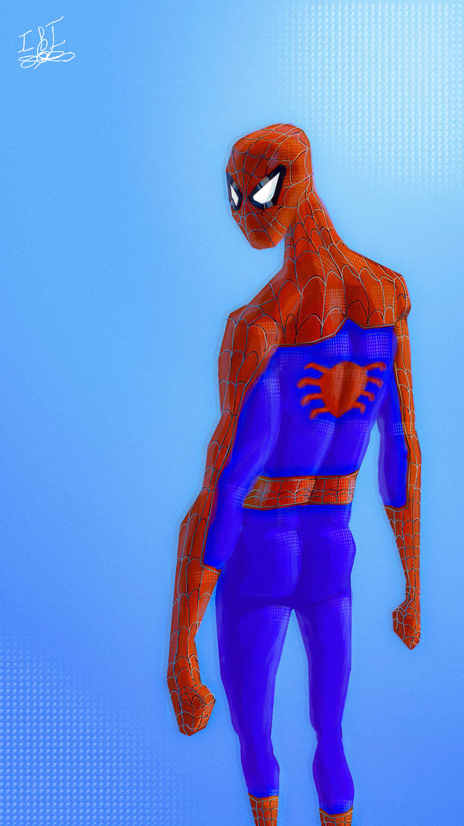 Spider-verse Peter Parker Portrait By Kofyboki On Deviantart
