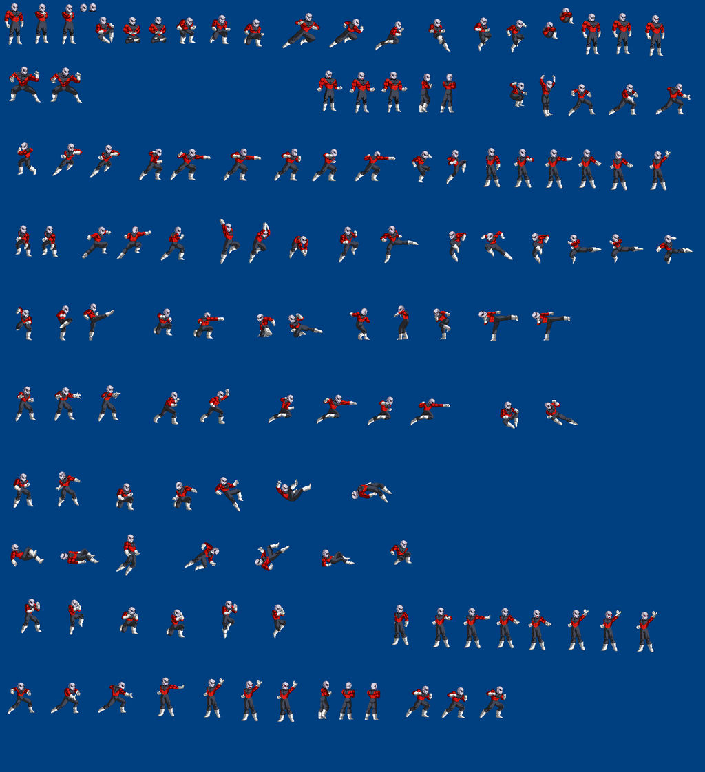 Jiren Sprite Sheet By Benjamin1579 On Deviantart