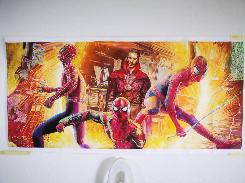 Spiderman No Way Home Drawing By Carlolanni On DeviantArt spiderman-no-way-home-drawing-by-carlolanni-on-deviantart