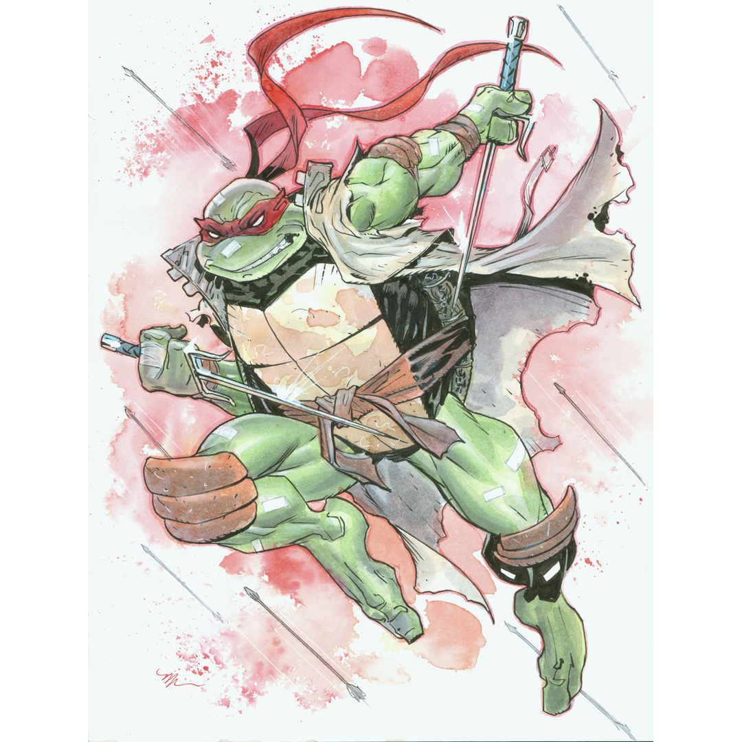 Raphael watercolor commish by MichaelDooney on DeviantArt Raphael watercolor commish by MichaelDooney on DeviantArt