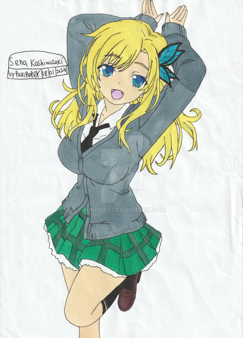 Sena Kashiwazaki Haganai By Mariopj On Deviantart