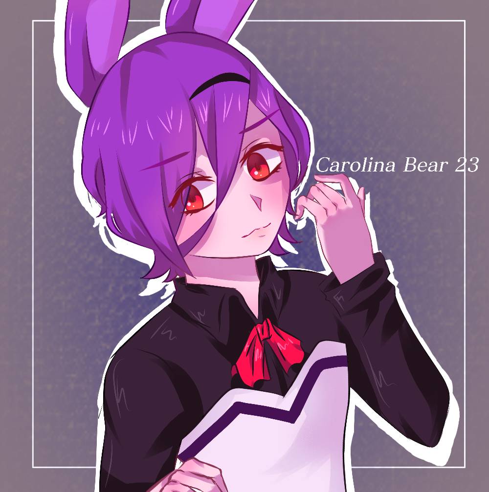 Bonnie Fnaf Humans By Carolinabear23 On Deviantart