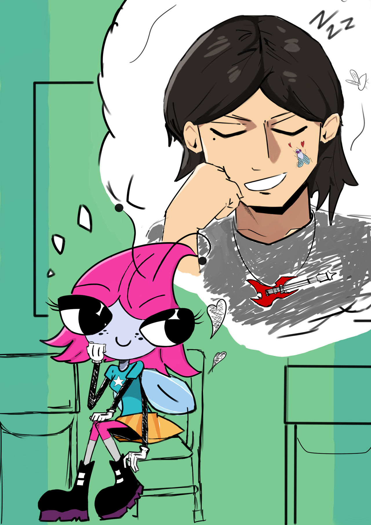 Maggie Pesky falls in love by Mazapann on DeviantArt Maggie Pesky falls in love by Mazapann on DeviantArt