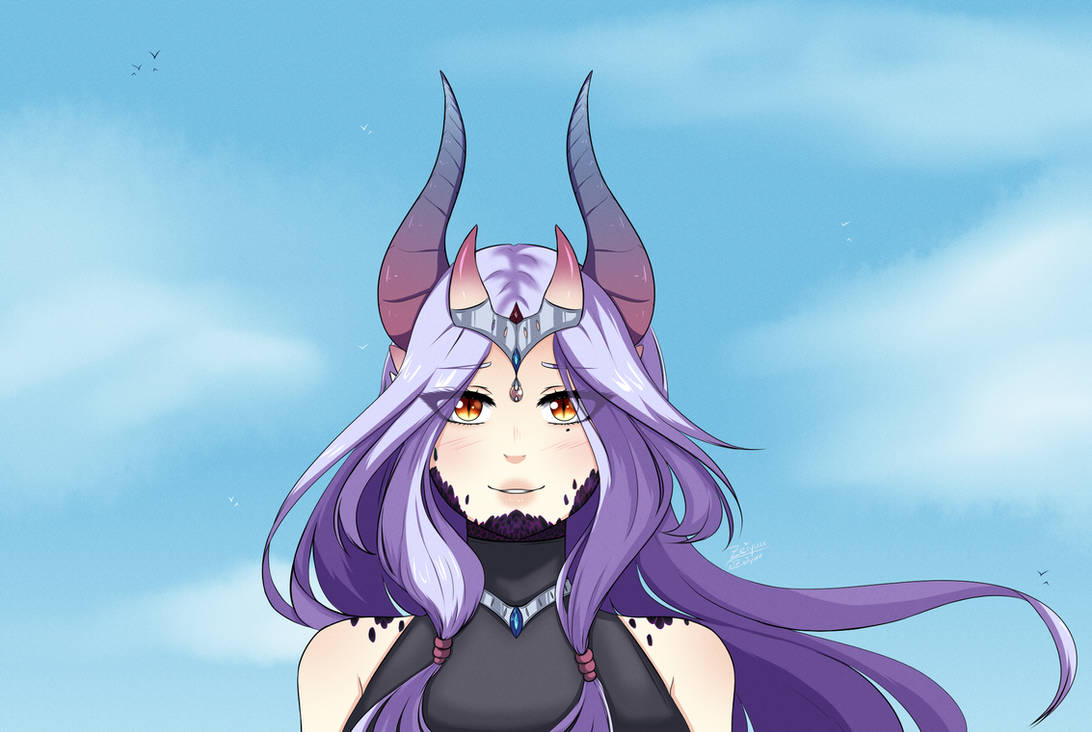 Lux AU | Dragon!Katariina by Astralliez on DeviantArt Lux AU | Dragon!Katariina by Astralliez on DeviantArt