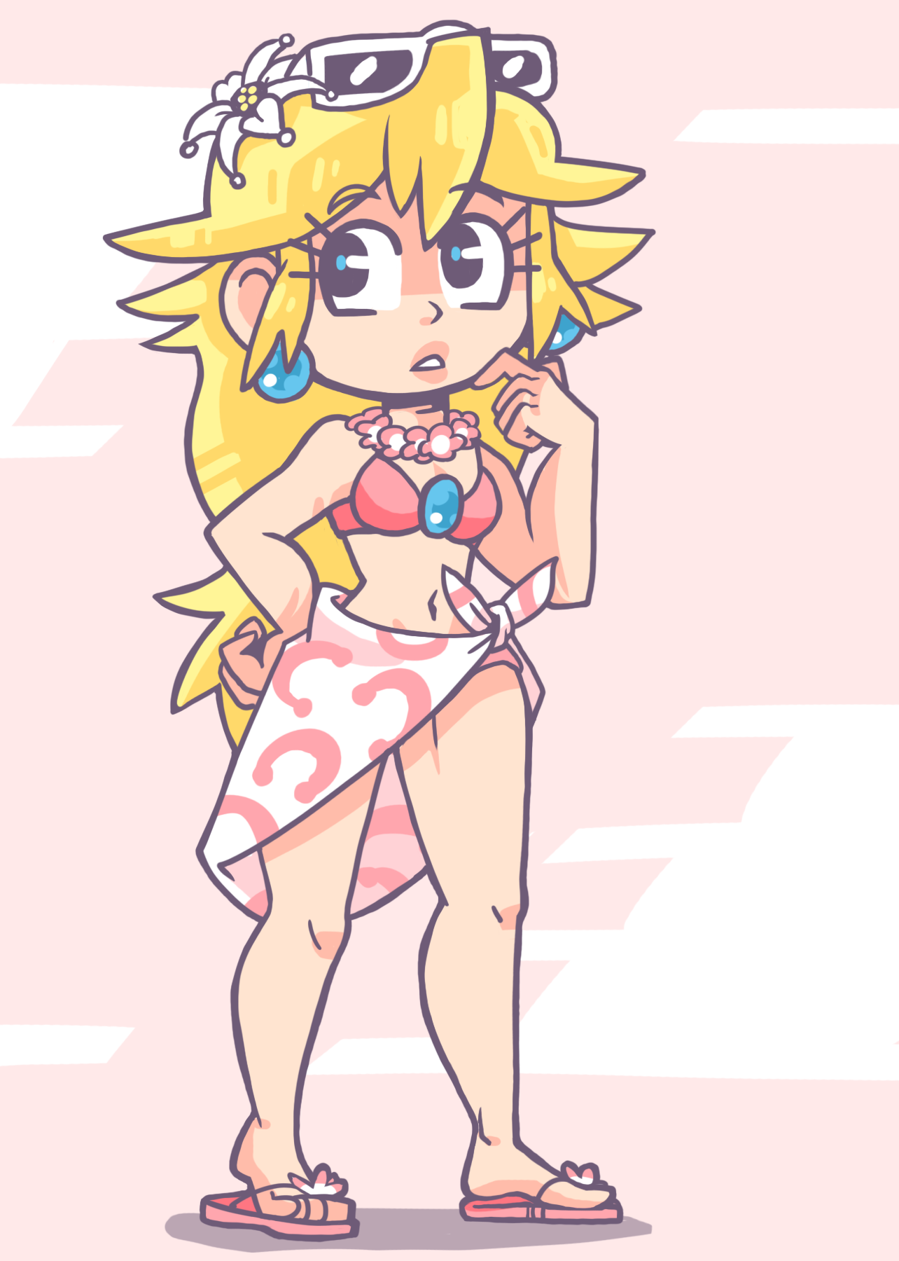 Super Mario Odyssey Beach Peach By Undead Niklos On Deviantart