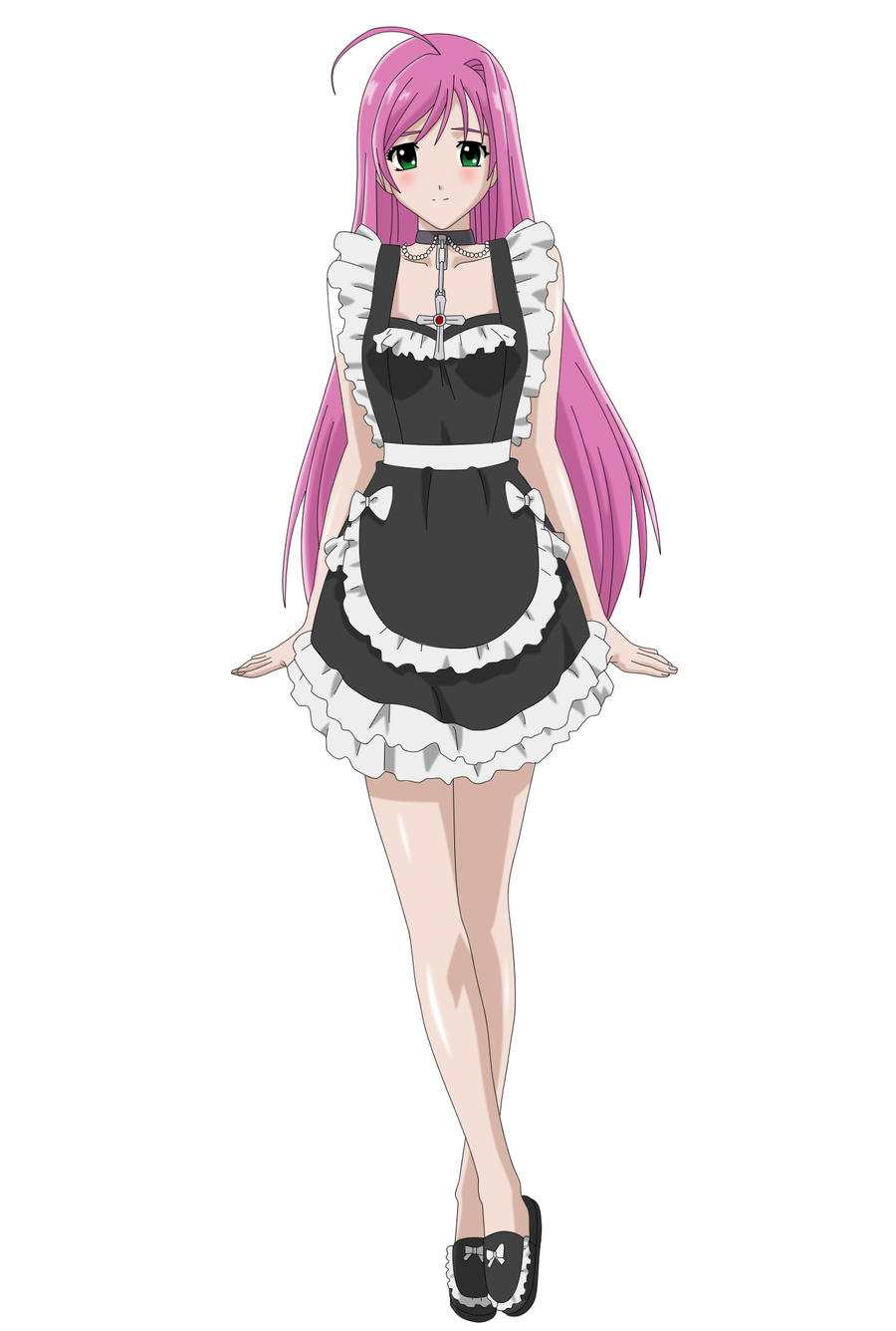 Moka Maid Outfit Alternate Vector By Toms2435 On Deviantart