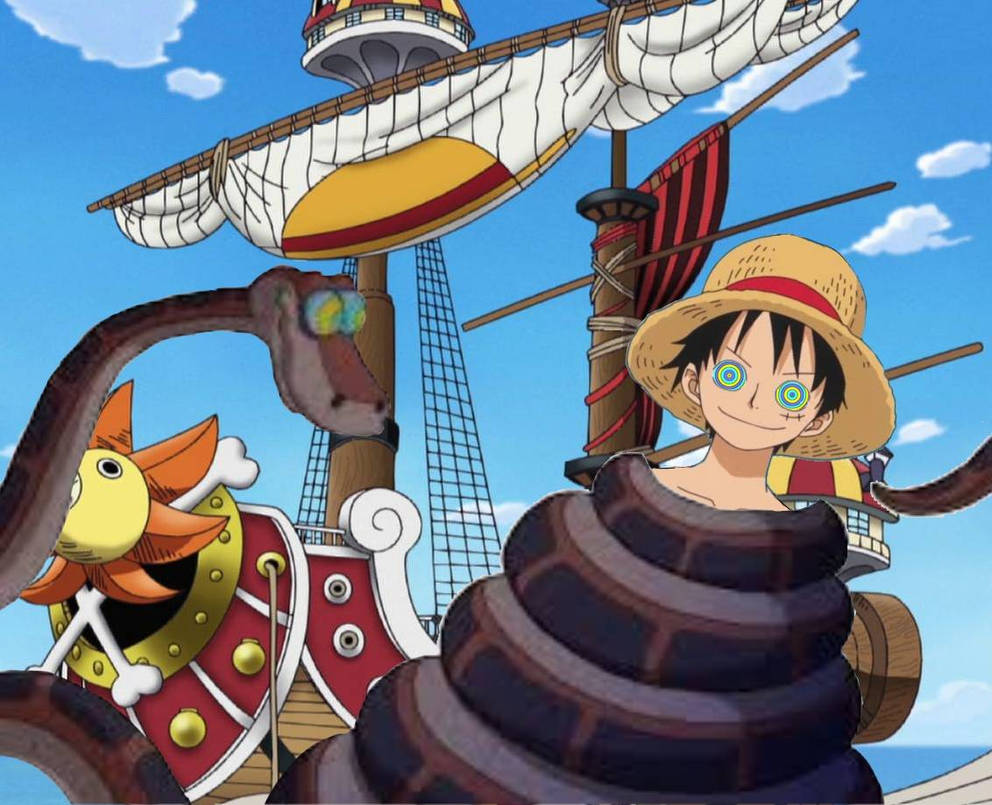 Luffy Hypnotized By Kaa By Danielkkkko On Deviantart