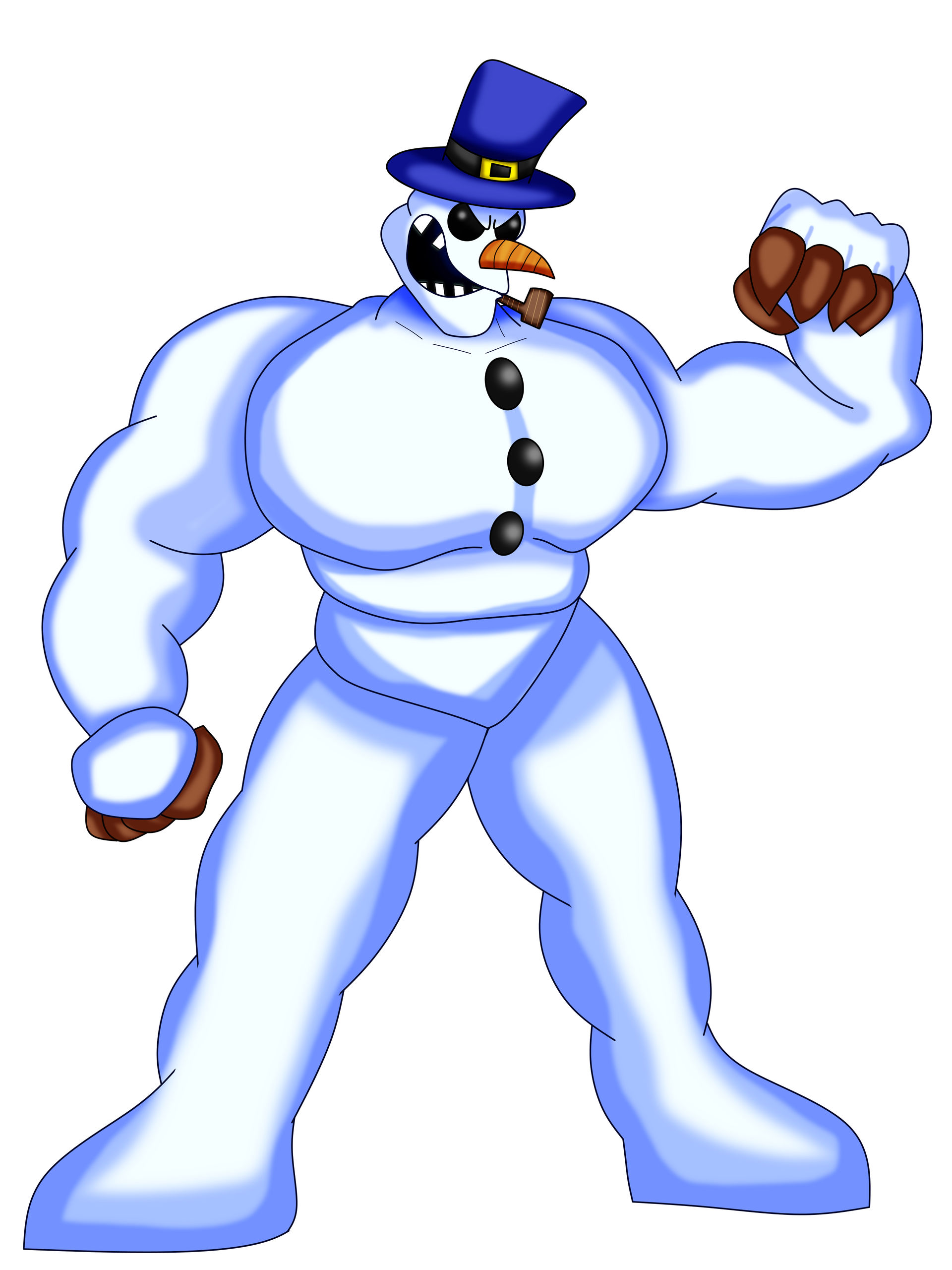 Cartoon Fighter Bad Mr Frosty By Kdgamer015 On Deviantart