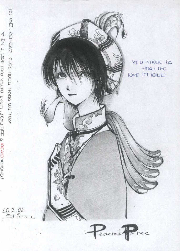 Peacock Prince by shimakun29 on DeviantArt