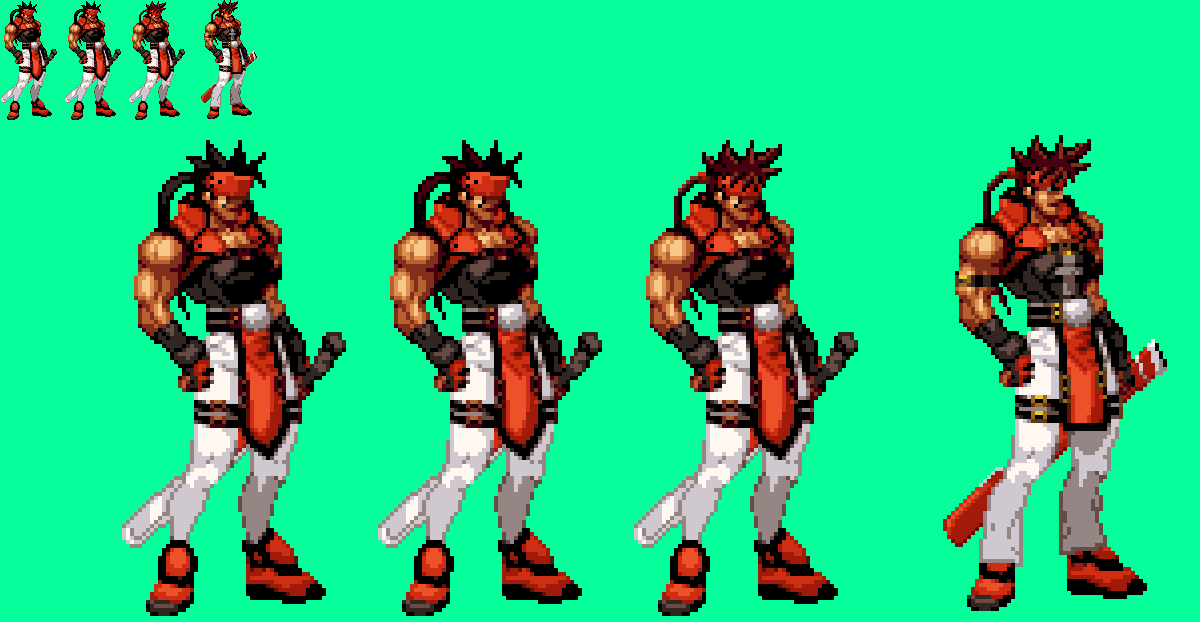 Sol Badguy Kof Style Sprite By Sebastito On Deviantart