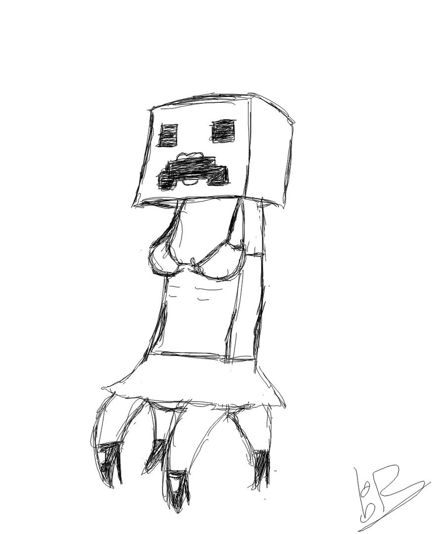 Sexy Creeper By Totallybob157 On Deviantart