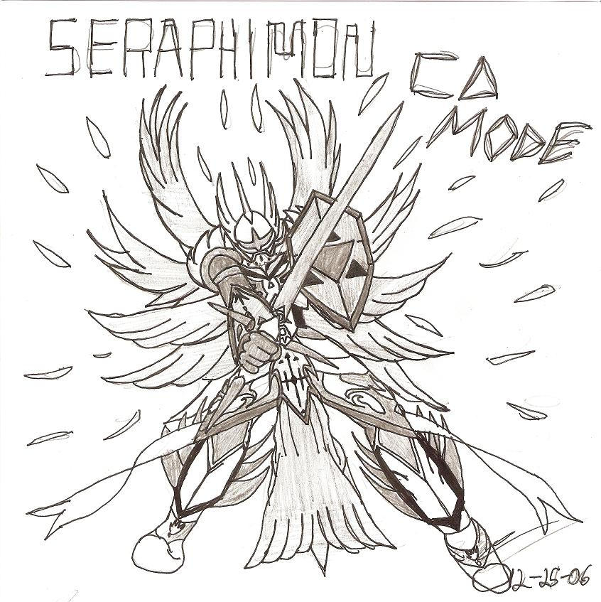 Seraphimon CD Mode by SeiferA on DeviantArt