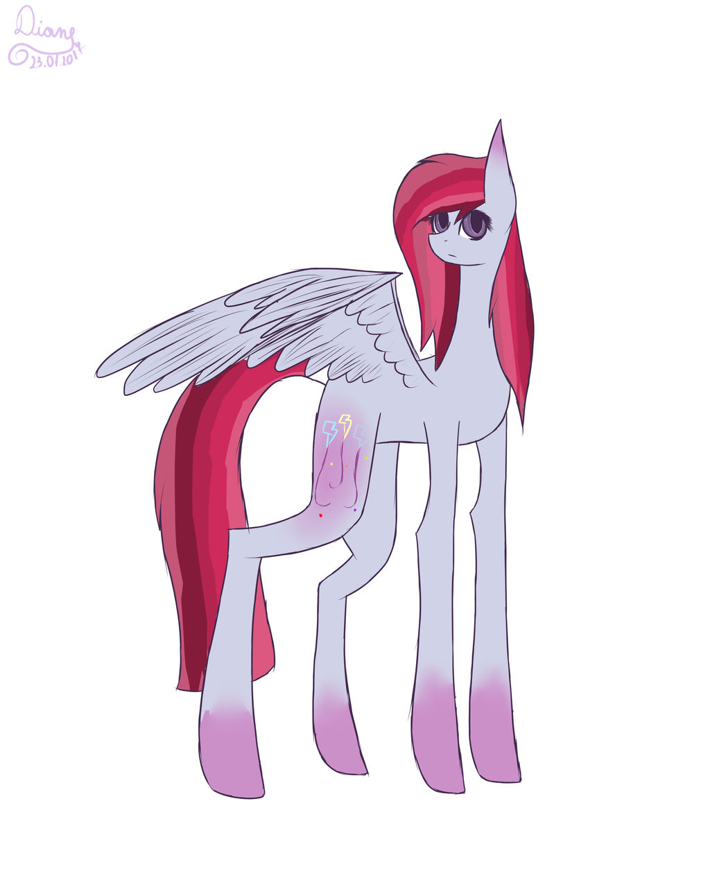 Pinkadash Pinkamena Rainbow Dash Fusion By Skydiane17 On Deviantart
