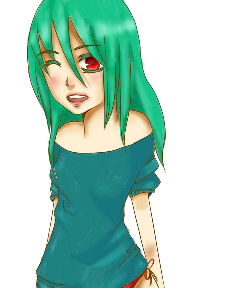 Anime Girl Sketch By Awicechu On Deviantart