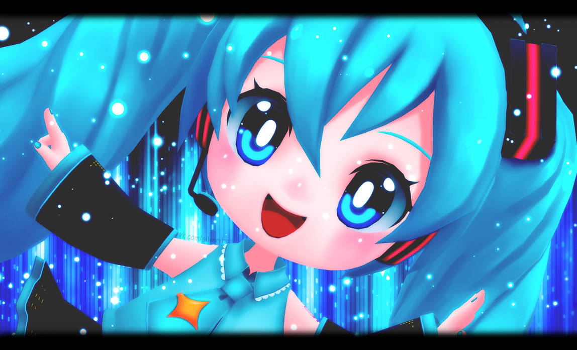Mmd Miku ~ By O Dsv O On Deviantart
