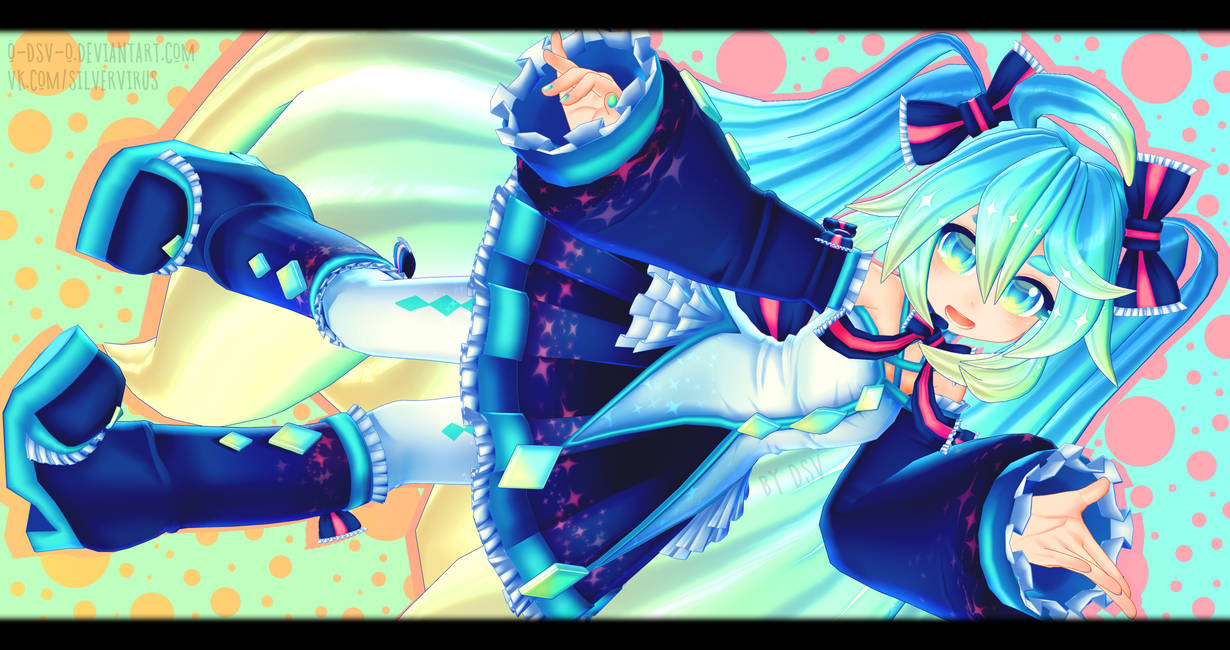 Mmd Hatsune Miku ~ By O Dsv O On Deviantart