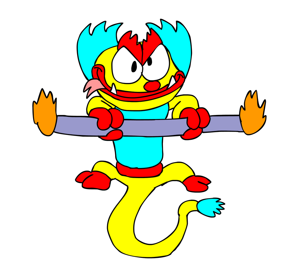 Swappable Fire Kraken By Blackrhinoranger On Deviantart