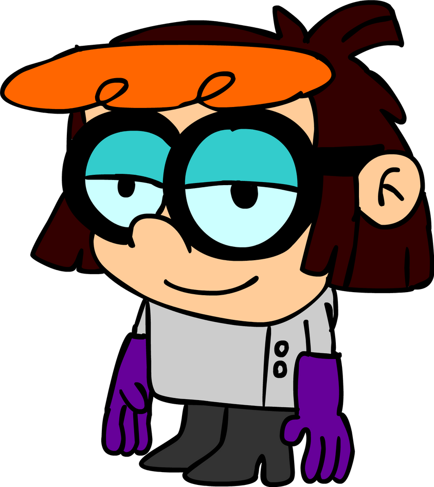 Lisa Loud As Dexter By Blackrhinoranger On Deviantart