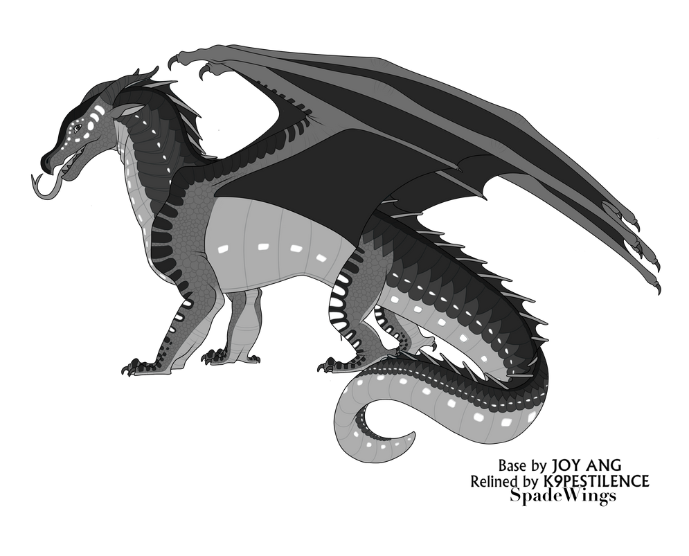 Wings Of Fire Bases Nightwing X Seawing By Spadewings On Deviantart