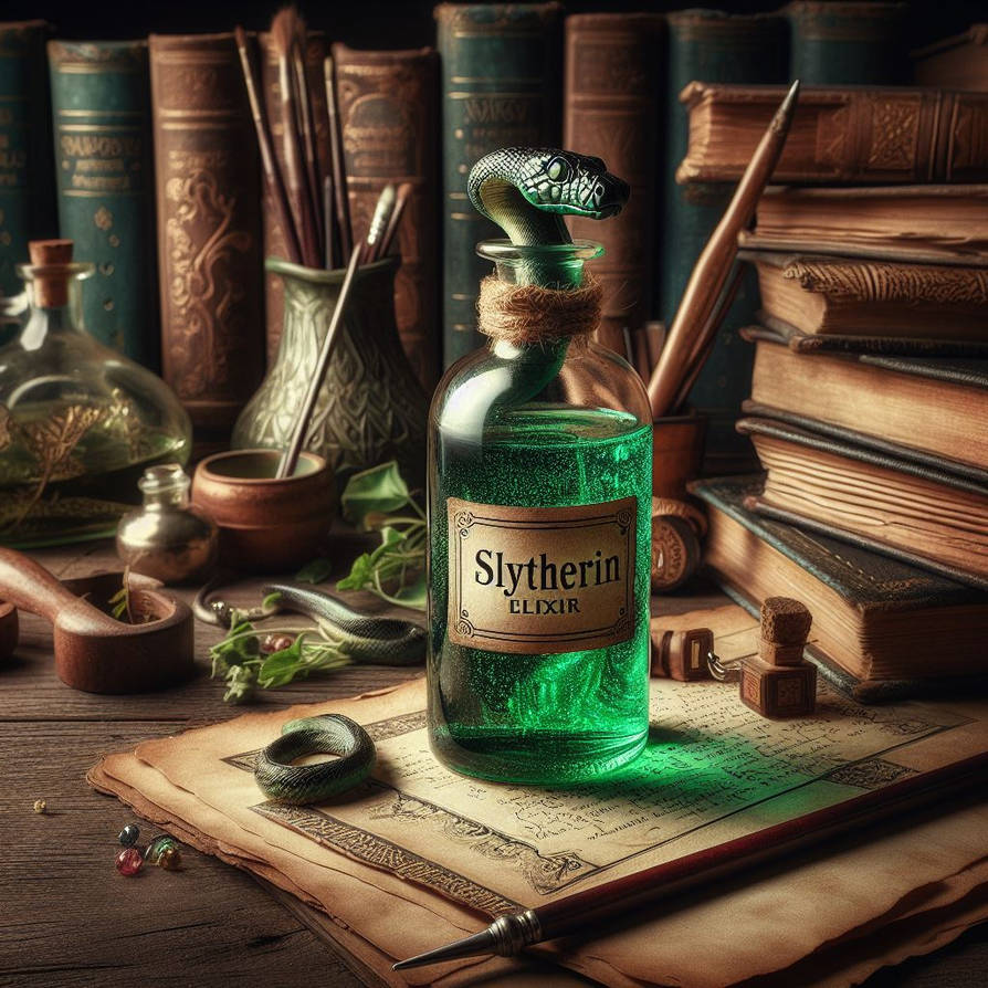 Slytherin Elixir By Yumiootoh On Deviantart