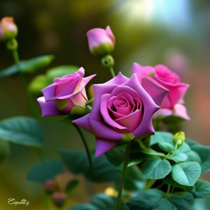 Oh So Blue Red Roses By Casstief85 On Deviantart